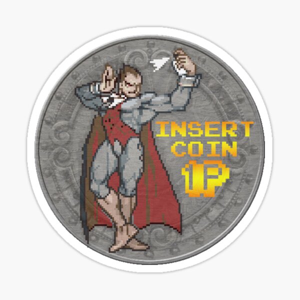 Insert Coin Stickers | Redbubble