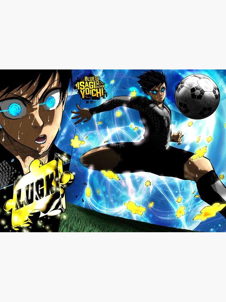 "Isagi Yoichi Luck // Blue Lock" Sticker for Sale by kambeshop | Redbubble