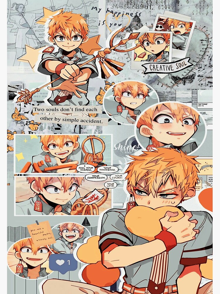 "Jibaku Shounen Hanako-kun Kou Minamoto" Sticker for Sale by Bunniesowo ...