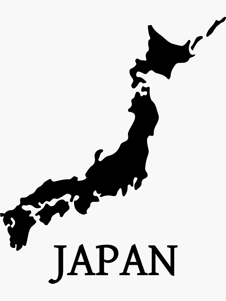 "japan-logo" Sticker for Sale by Iskanderox | Redbubble