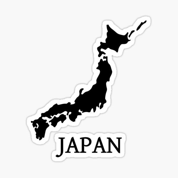 "japan-logo" Sticker for Sale by Iskanderox | Redbubble