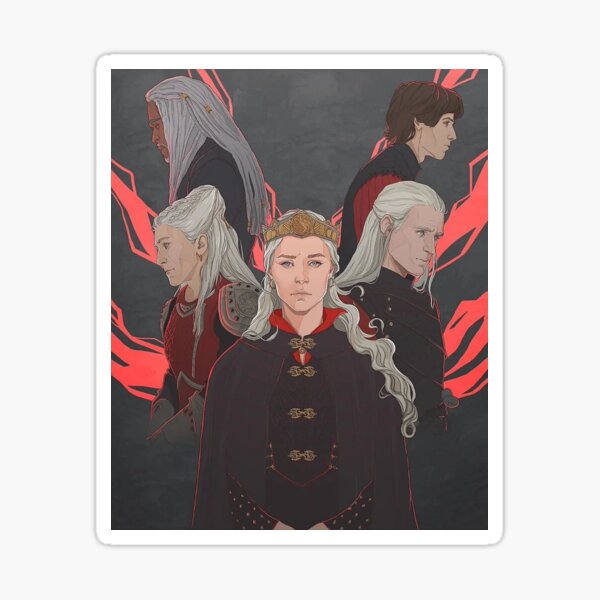 "HOTD Black Team" Sticker for Sale by BMArtDesign | Redbubble