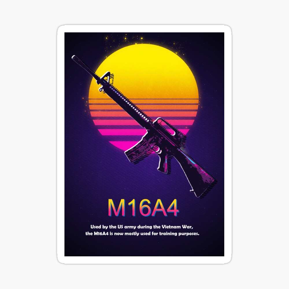 Silhouette De M16a4