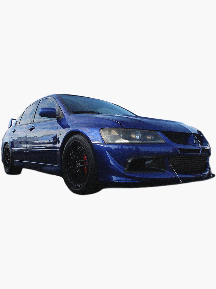 "Mitsubishi evo 8" Sticker for Sale by TunerBoys | Redbubble