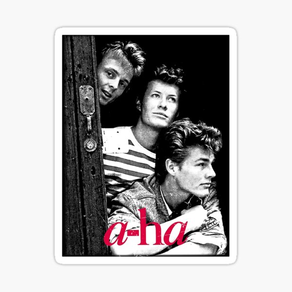 "AHA TOUR A-HA 2022" Sticker for Sale by cksonnan | Redbubble