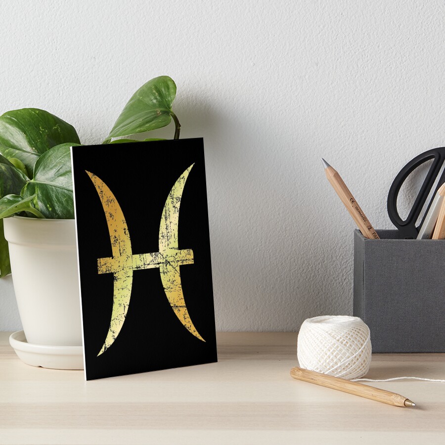 "Zodiac Sign Pisces - Sternzeichen Fische" Art Board Print for Sale by ...
