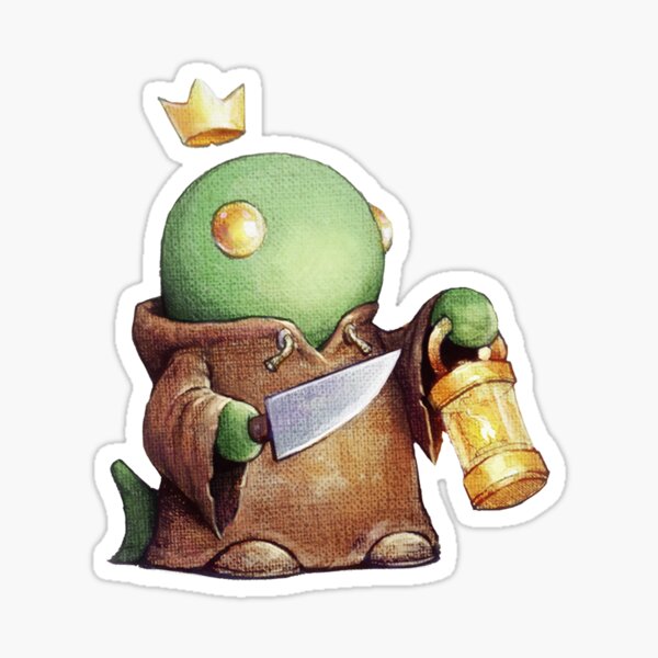 "Tonberry King" Sticker for Sale by Final-Fantasian | Redbubble