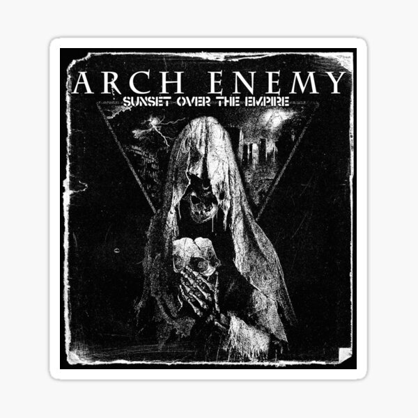 "arch enemy" Sticker for Sale by Poundesford | Redbubble