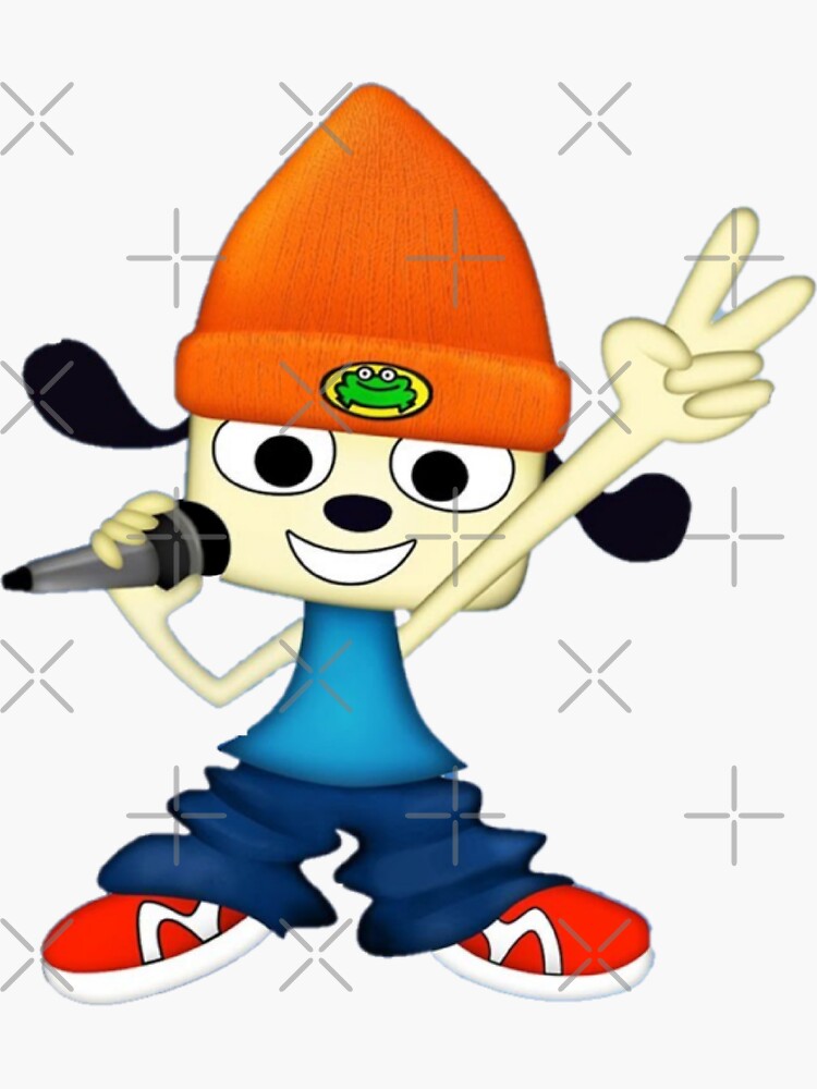 "Parappa The Rapper Rap" Sticker for Sale by ABZDesigner | Redbubble