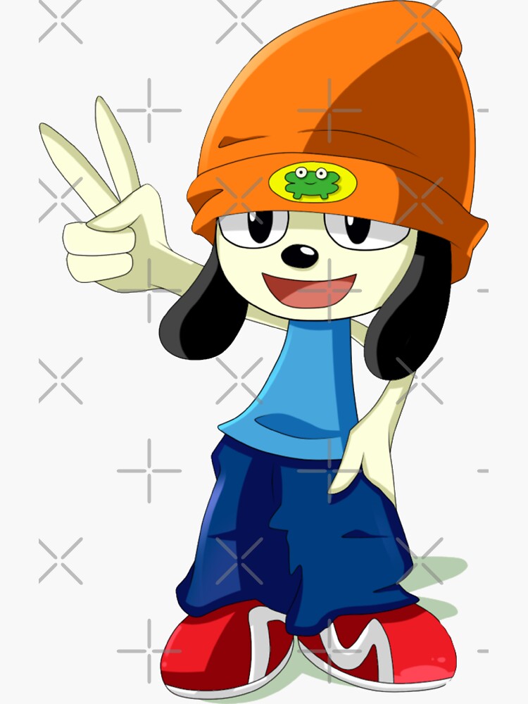 "Parappa The Rapper Rap" Sticker for Sale by ABZDesigner | Redbubble
