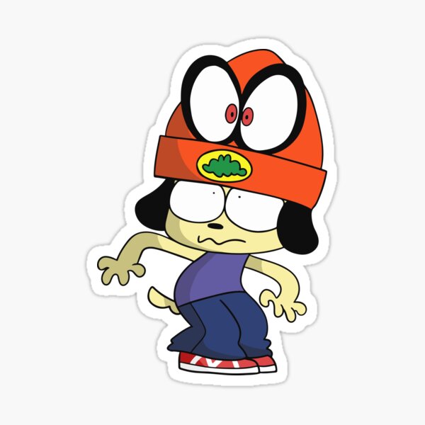 "Parappa The Rapper Rap" Sticker for Sale by ABZDesigner | Redbubble