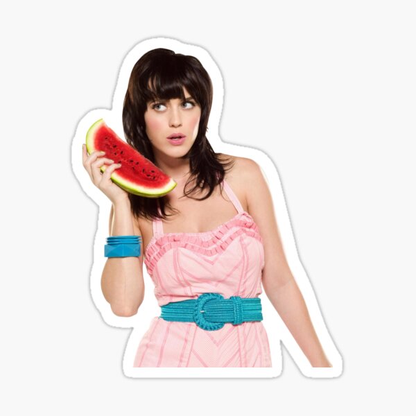 "Katy Perry california girls watermelon photoshoot" Sticker for Sale by ...