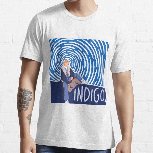 "Indigo | BTS | RM" T-shirt for Sale by art-by-emo | Redbubble | blue ...