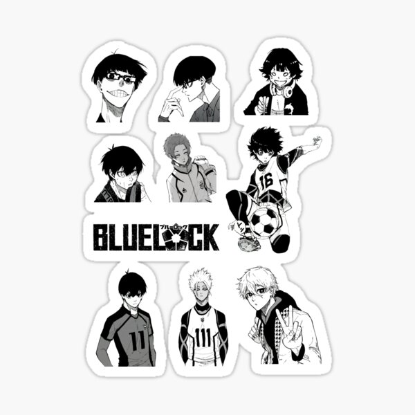 "Blue Lock Pack" Sticker for Sale by Neelam789 | Redbubble