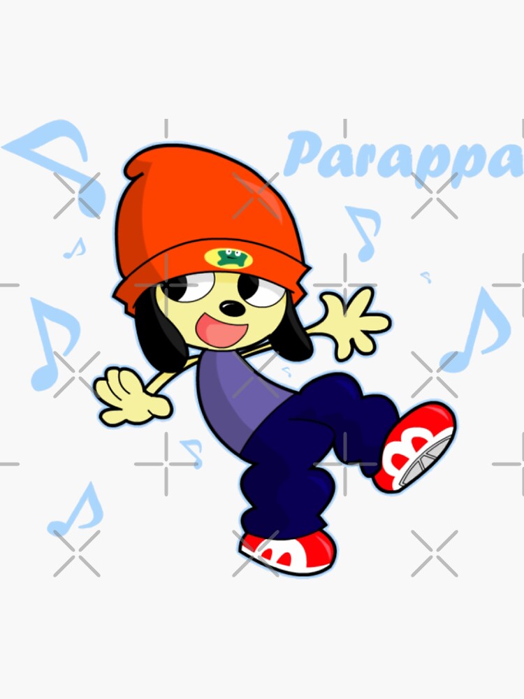 "Parappa The Rapper Rap" Sticker for Sale by ABZDesigner | Redbubble
