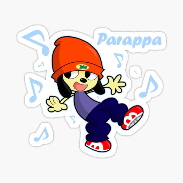 "Parappa The Rapper Rap" Sticker for Sale by ABZDesigner | Redbubble