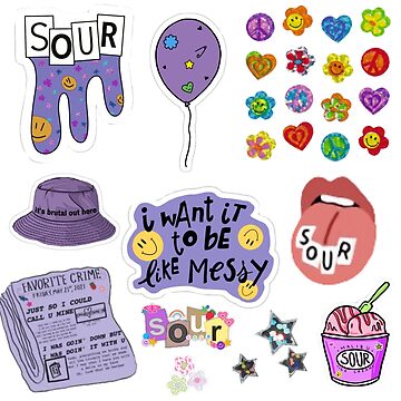 "Sour Pack" Sticker for Sale by swiftstyle | Redbubble