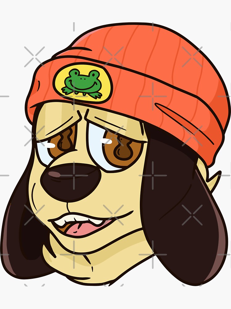 "Parappa The Rapper Rap" Sticker for Sale by ABZDesigner | Redbubble