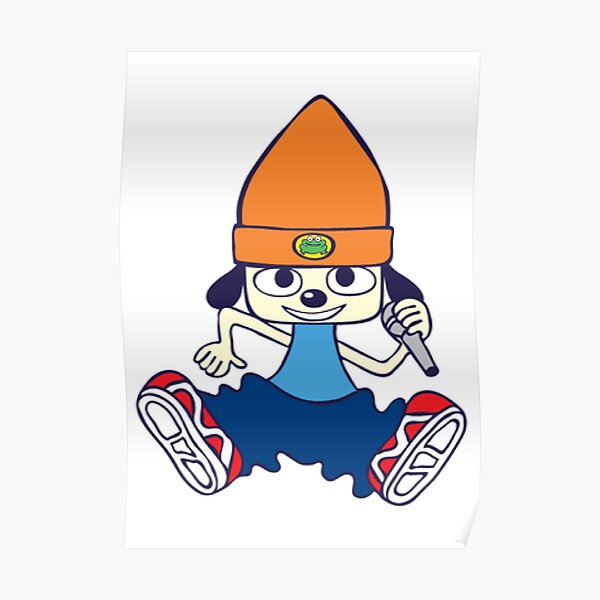 "Parappa The Rapper Rap" Poster for Sale by ABZDesigner | Redbubble