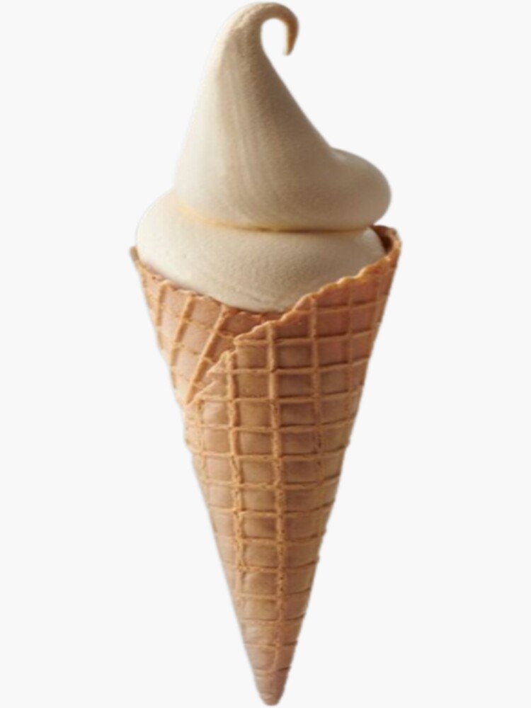 "Vanilla Ice Cream" Sticker for Sale by Kito-Kato | Redbubble