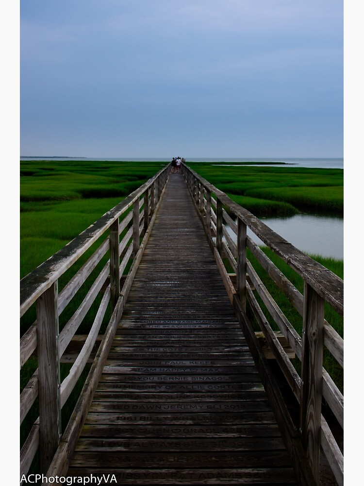 "Boardwalk With Names of People That Got Married On it" Poster for Sale ...