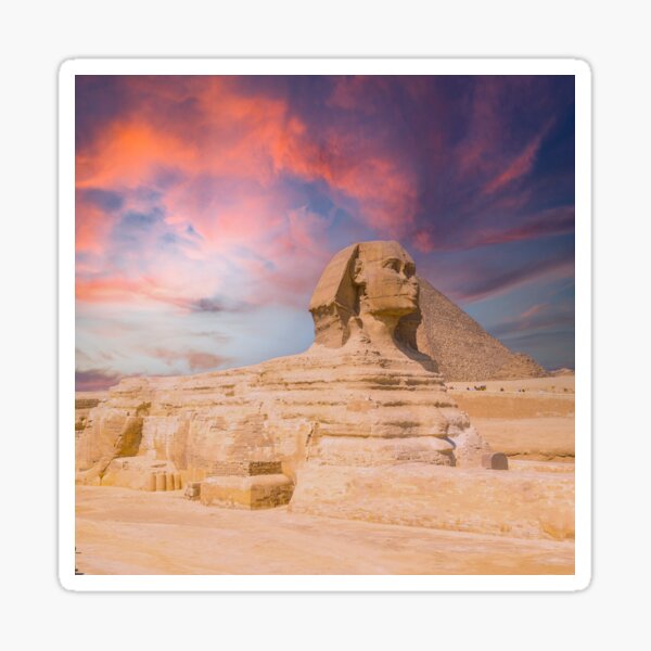 "Sphinx" Sticker for Sale by Art-Zhela | Redbubble