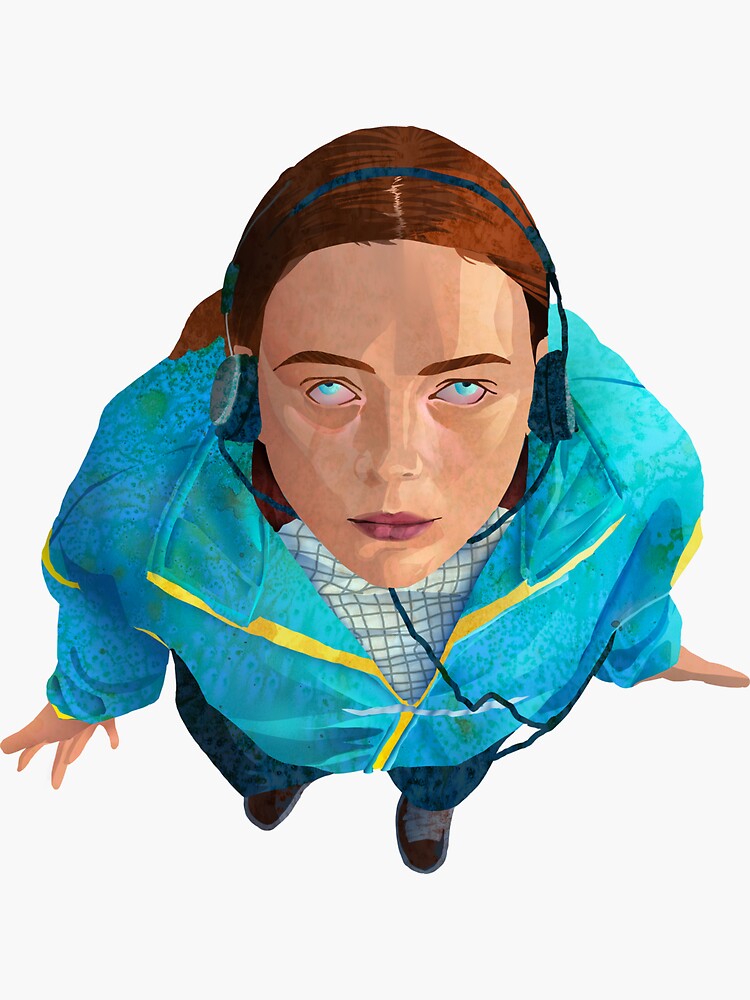 "Floating/Possessed Max Mayfield Stranger Things Character " Sticker ...