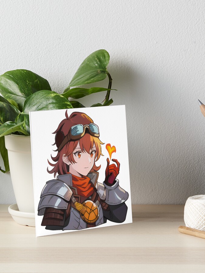 "Lovely Anime Chandra Nalaar" Art Board Print for Sale by ...