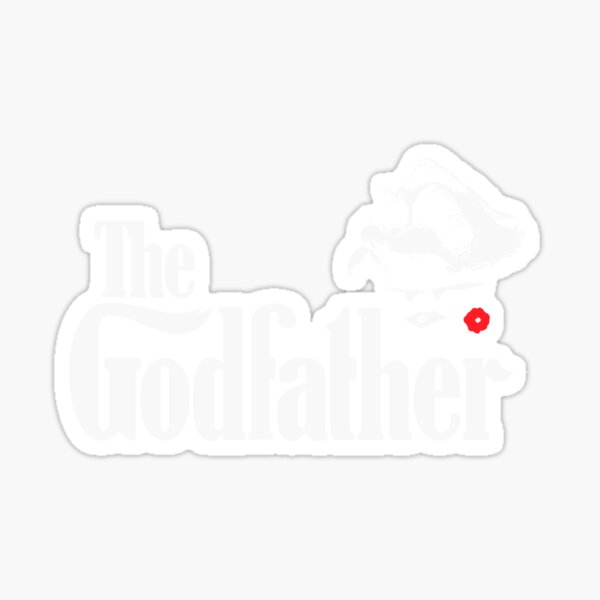 "The Godfather" Sticker for Sale by ThomasKadmon | Redbubble