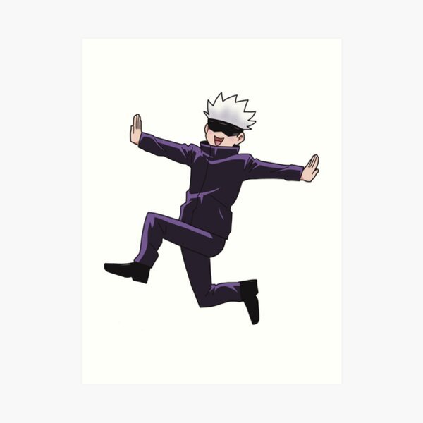 "Gojo Satoru flower field scene (only gojo)" Art Print for Sale by ...