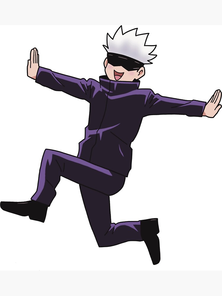 "Gojo Satoru flower field scene (only gojo)" Art Print for Sale by ...