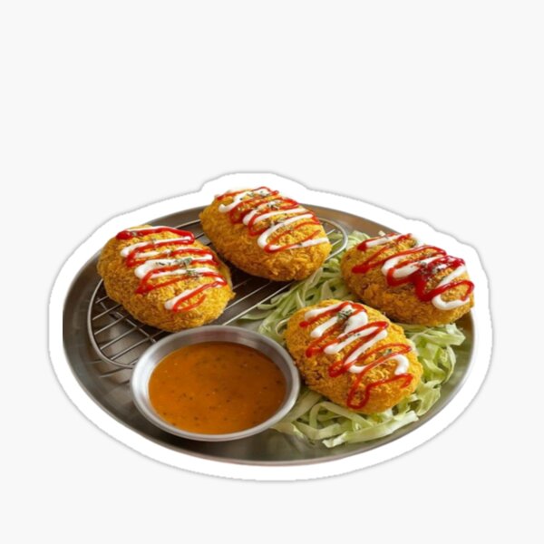 "Chicken Nuggets" Sticker for Sale by Kito-Kato | Redbubble