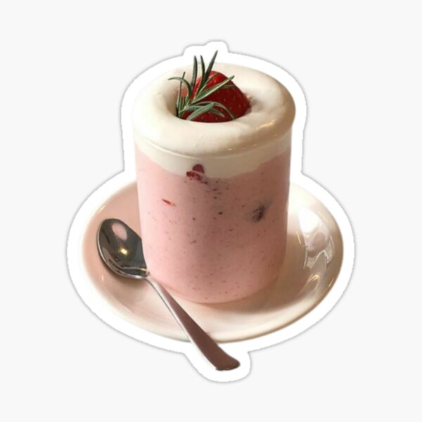"Strawberry Smoothie" Sticker for Sale by Kito-Kato | Redbubble