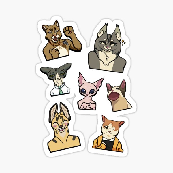 "Bingus Characters - Set 1" Sticker for Sale by BingusMerch | Redbubble