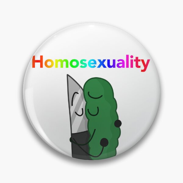 "Inanimate Insanity Inspired Knickle Kiss Homosexuality" Pin for Sale ...