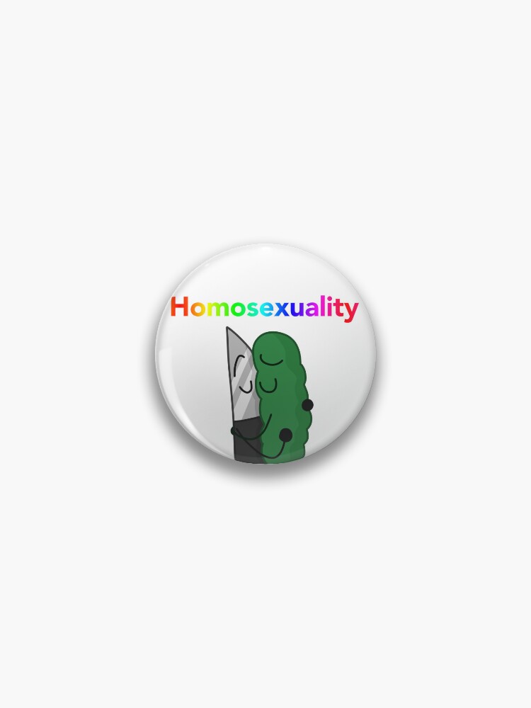 "Inanimate Insanity Inspired Knickle Kiss Homosexuality" Pin for Sale ...
