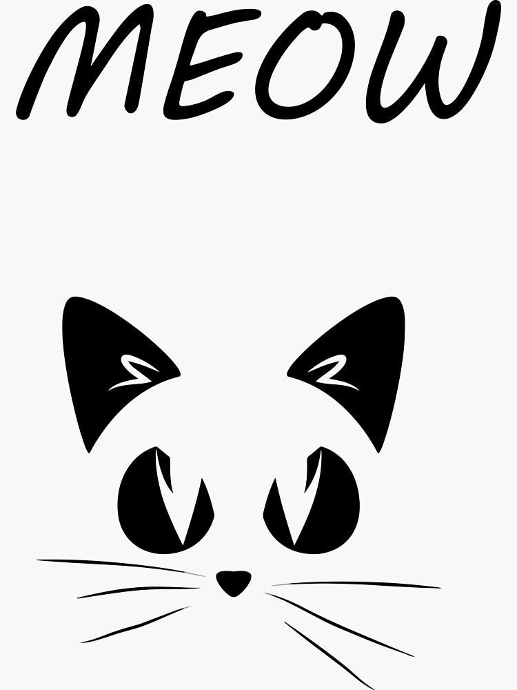 "sad cat in grunge, cat lovers shirt" Sticker for Sale by highteek ...