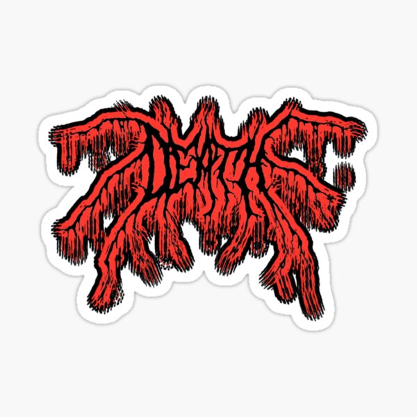 "Death logo" Sticker for Sale by Jacobb80 | Redbubble