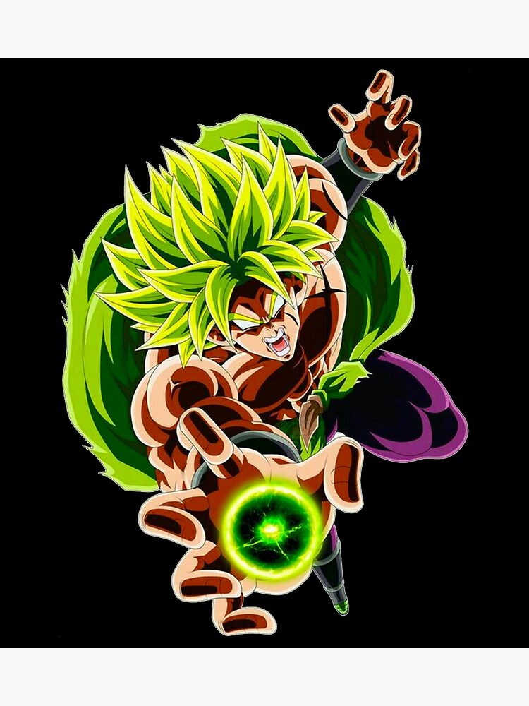"broly" Poster for Sale by SatourHM | Redbubble