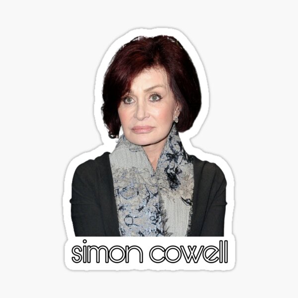 "sharon or simon" Sticker for Sale by therealrivers13 | Redbubble