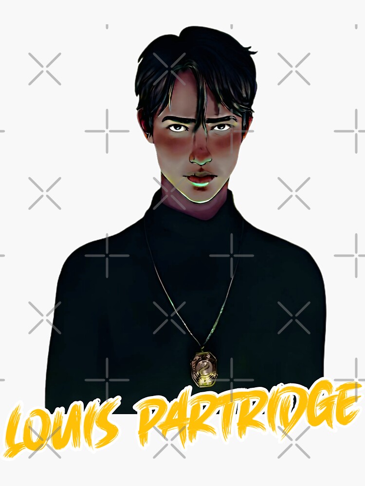 "Louis Partridge" Sticker for Sale by Vlaki | Redbubble