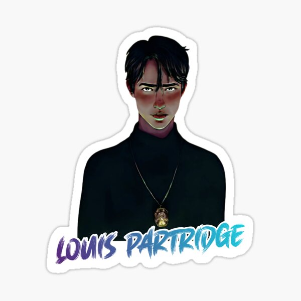 "Louis Partridge" Sticker for Sale by Vlaki | Redbubble