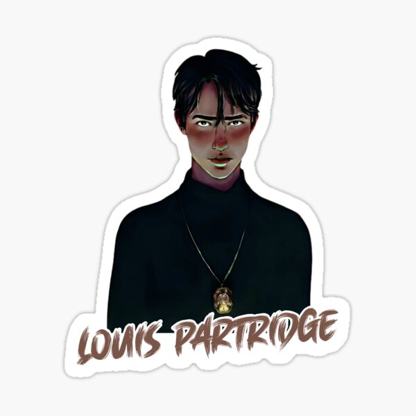 "Louis Partridge" Sticker for Sale by Vlaki | Redbubble