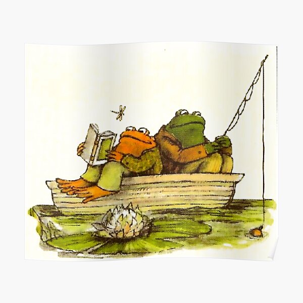 "Toad and Frog" Poster for Sale by BouhaDesign | Redbubble