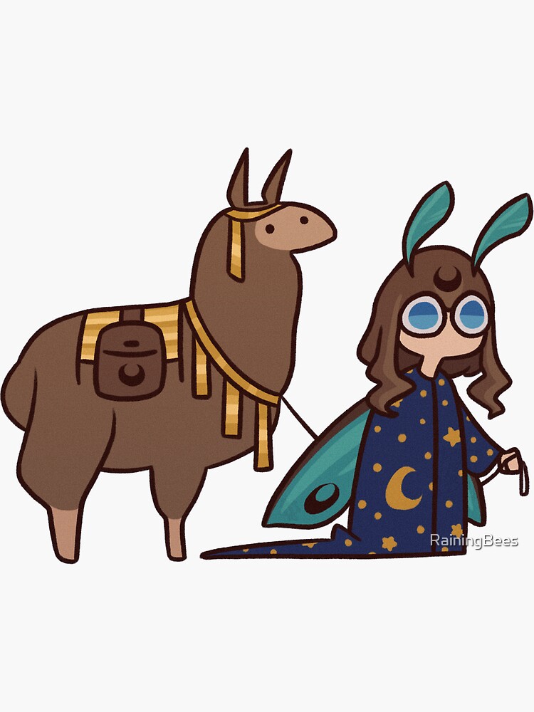 "Pearlo" Sticker for Sale by RainingBees | Redbubble