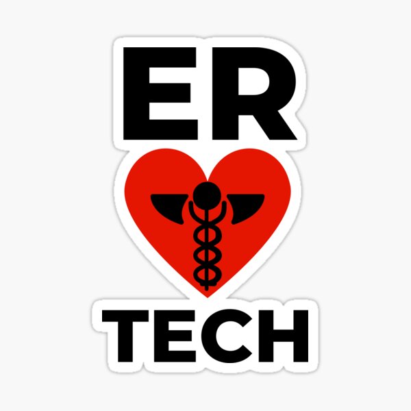 "ER Tech" Sticker for Sale by Oreo2020 | Redbubble