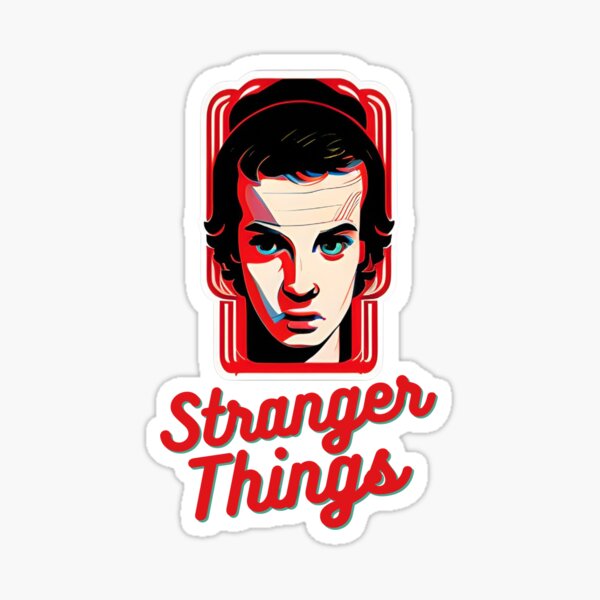 "stranger things, stranger things stickers" Sticker for Sale by ...