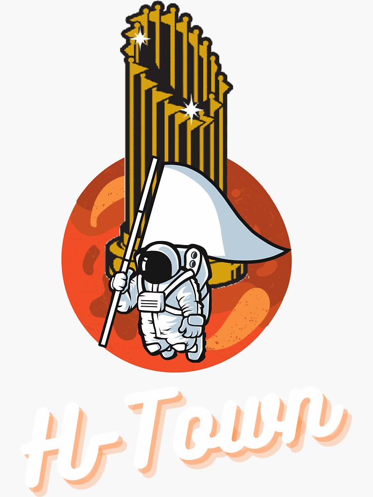 "H-Town World Series Champs" Sticker for Sale by CapnQuarters | Redbubble