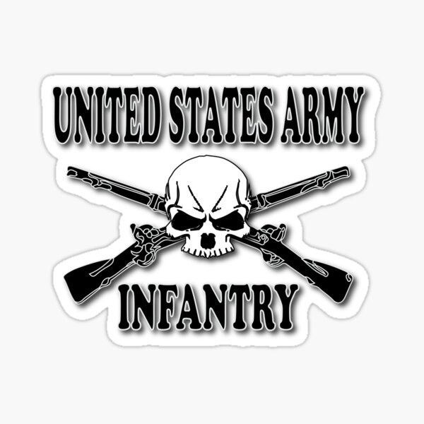 "US Army Infantry" Sticker for Sale by cp06327 | Redbubble