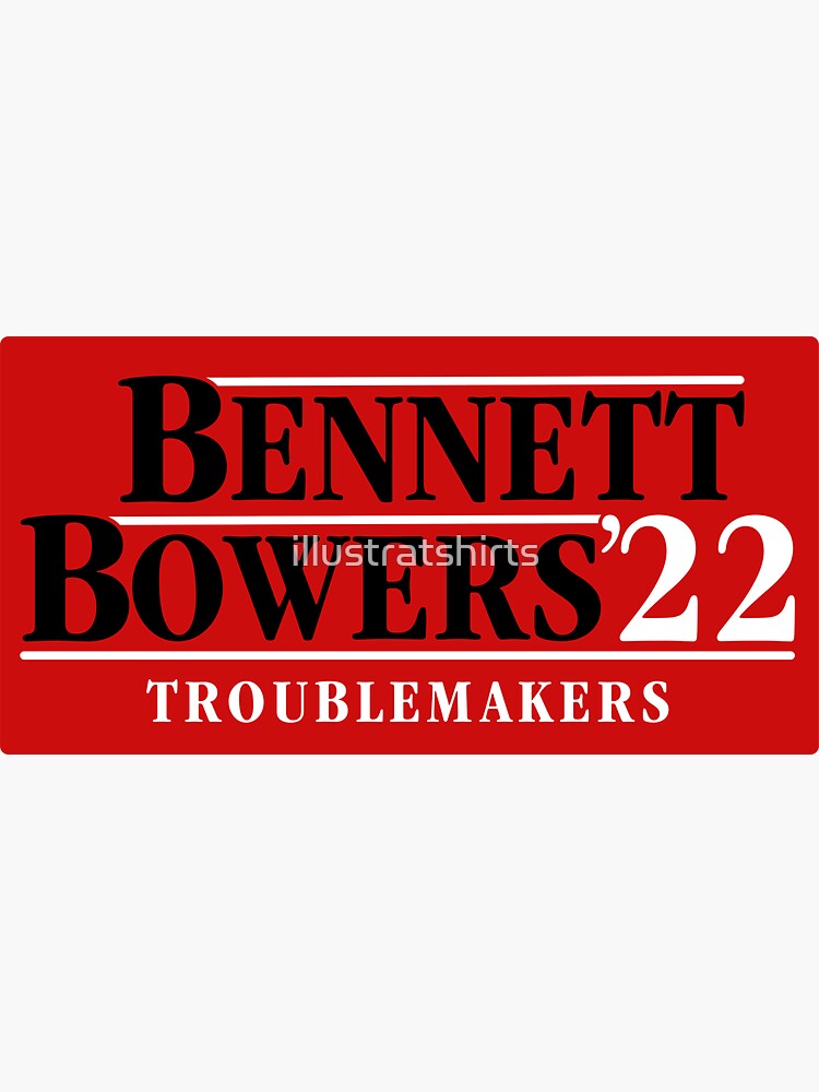 "Stetson Bennett Brock Bowers Georgia Bulldogs Football" Sticker for ...